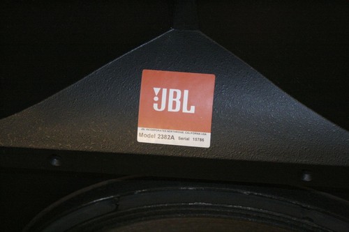 JBL PRO Speakers. Two 3678 Screen Channel & Two 2446H Drivers ...