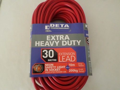 30m Extra Heavy Duty Extension Lead | eBay Australia