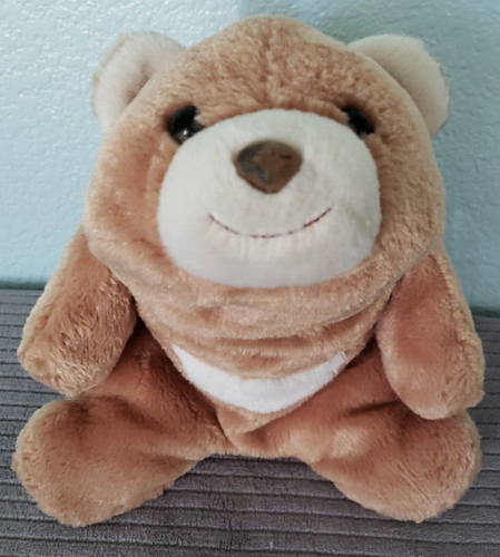 Vintage GUND Snuffles Bear Brown White Plush Soft Toy Sitting Chunky ...