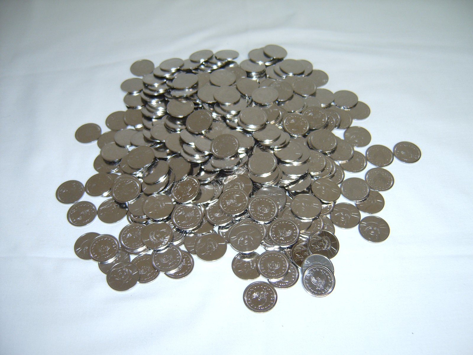 NEW 400 STAINLESS LIBERTY/EAGLE TOKENS FOR PACHISLO SKILL SLOT MACHINES ...