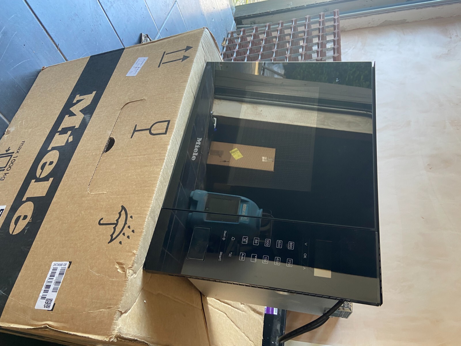 Miele M2224SC Obsidian Black Built-In Microwave with Grill | eBay