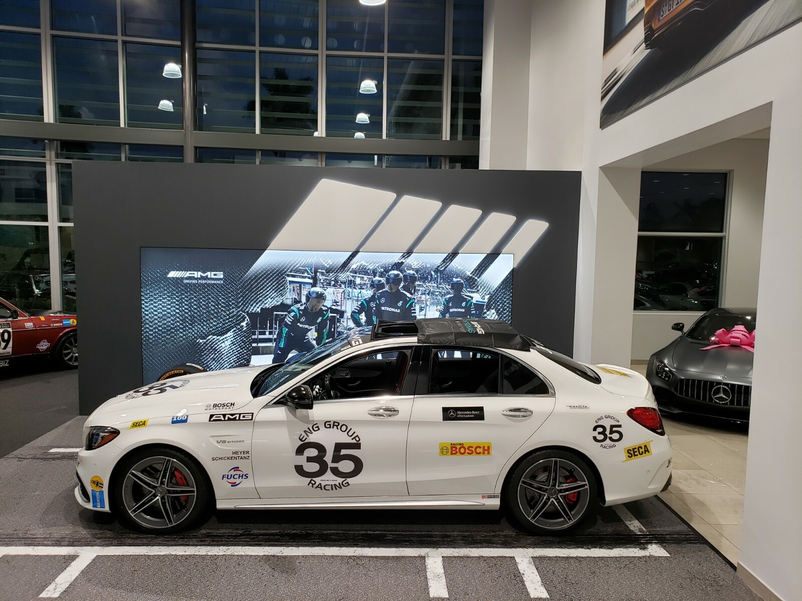 Genuine BMW Motorsport Umbrella - WHITE/BLACK 48" LARGE | 80232461135 ...