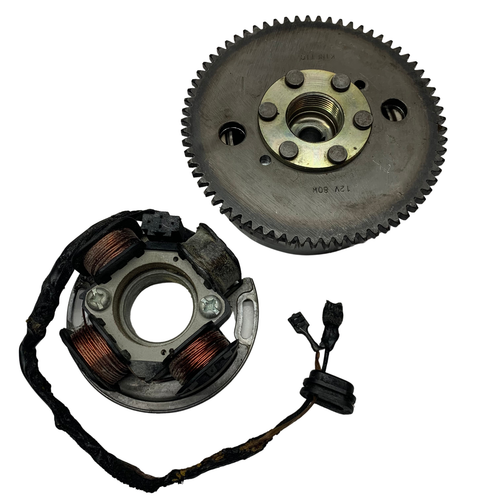 Flywheel and Stator for 2001 - 2003 Electric Start Tomos A35 Revival L ...