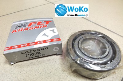Bearing 7307 B,7307b,7307-B Angular contact ball, dimension 35x80x21 ...
