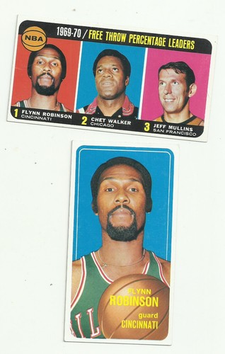 Flynn Robinson 2 Basketball Card Lot - 1970-71 Topps | eBay
