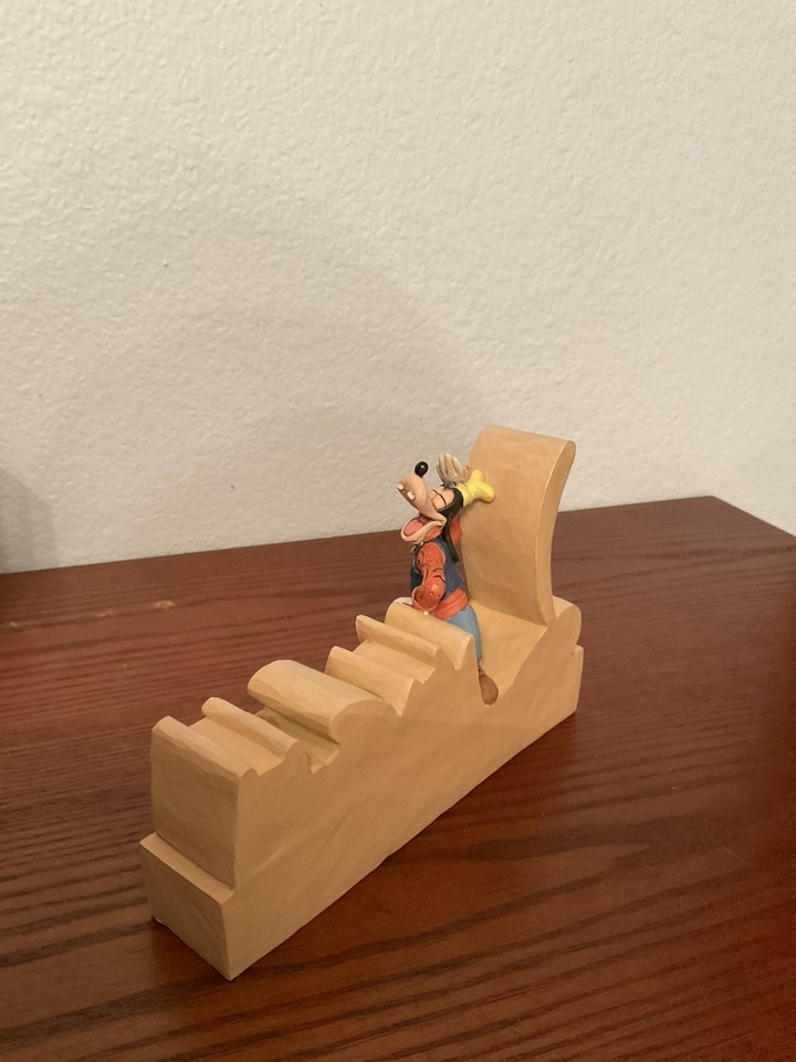 Jim Shore Disney Traditions “Laugh “ Goofy Word Plaque W/Box | eBay