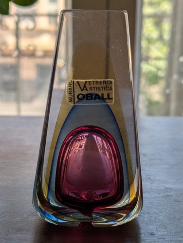 Vintage OBall Murano Vetreria Artistica Figurine Paperweight | eBay