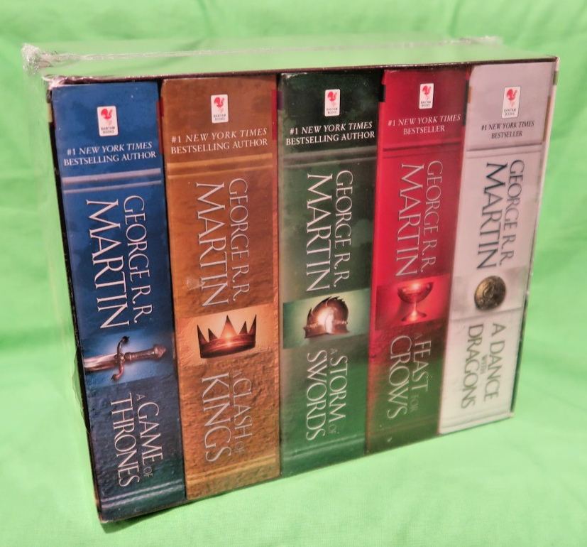 George R.R. Martin - A Song of Ice and Fire 5 Book Box Set BRAND NEW ...
