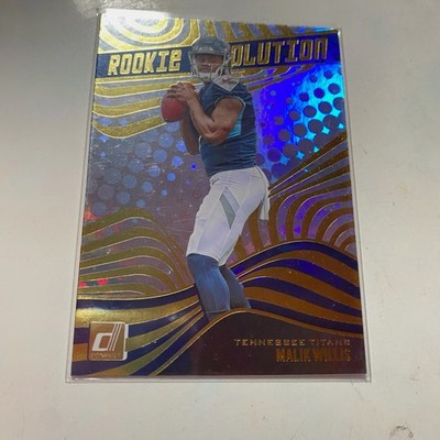 DONRUSS - ROOKIE EVOLUTION - MALIK WILLIS - NFL TRADING CARD | eBay