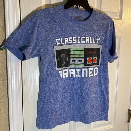 Nintendo NES Mens S SMALL T-Shirt Graphic Tee Controller Casual Summer ...