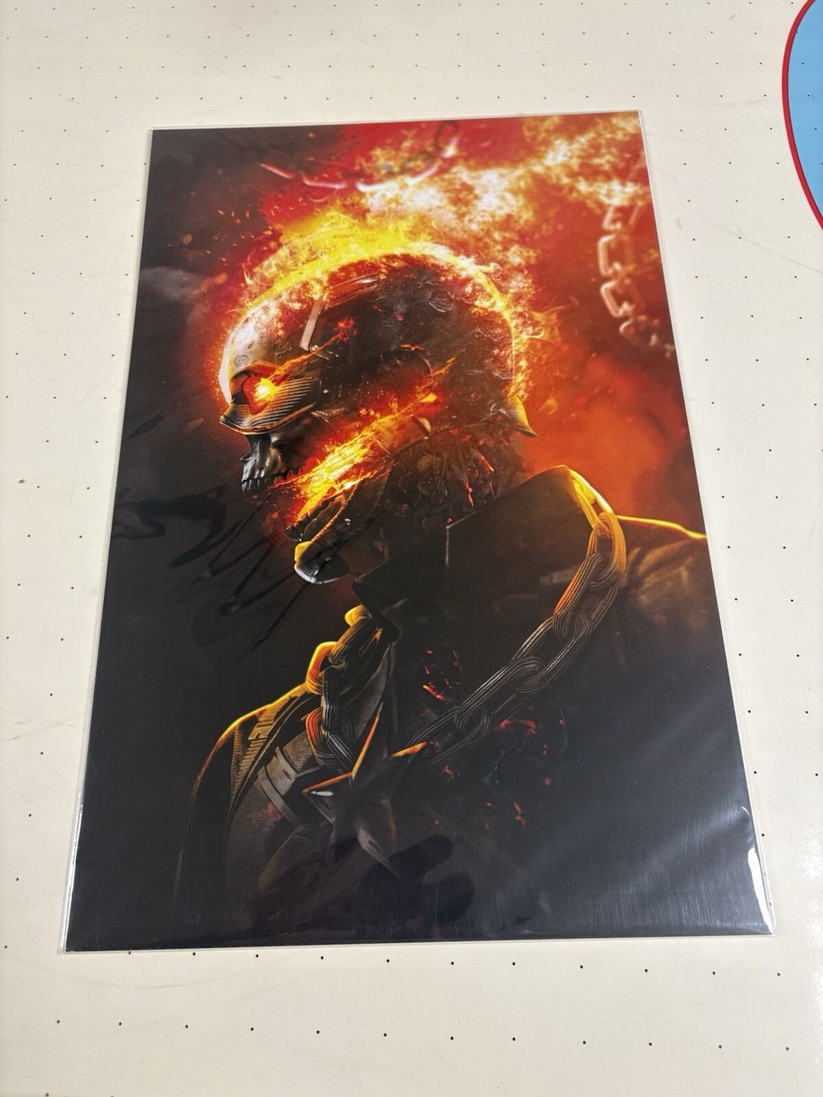 Ghost Rider 11x17 Print By BossLogic. Framed. | eBay