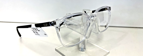 RAY BAN RB7190 5943 Clear Mens Square Full Rim Eyeglasses 51-19-140 | eBay