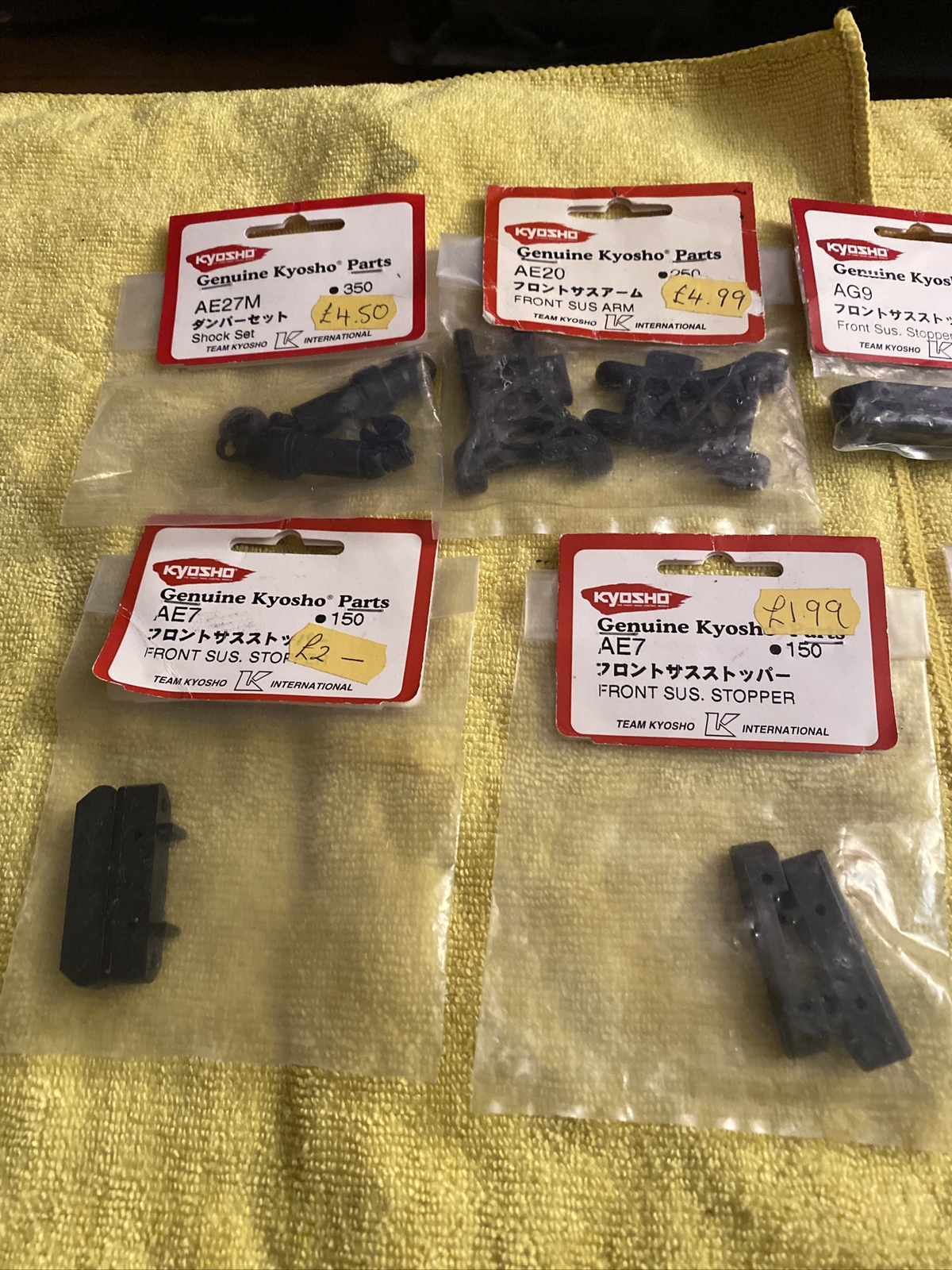kyosho pure ten alpha parts ae27m ae20 ag9 ae7 | eBay