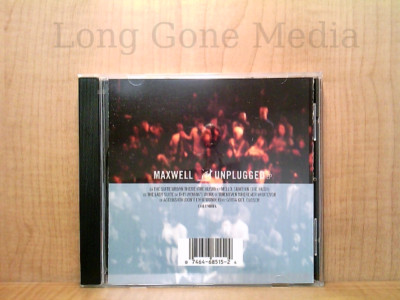 MTV Unplugged EP by Maxwell (CD, Remainder, EP, 1997, Columbia ...