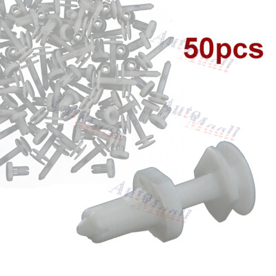 50pcs Door Trim Panel Retainer Push Clips for Chevy Astro Blazer Tahoe ...