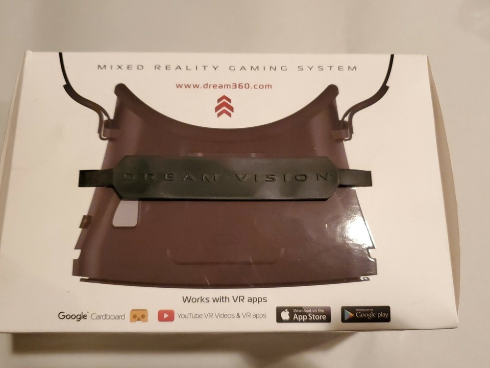 Dream Vision Pro Virtual Reality VR Smartphone Headset Ear Buds iPhone ...