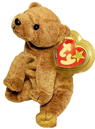 Ty Beanie Babies PECAN THE BEAR Stuffed Animal Beanbag Plush Toy 1999 ...