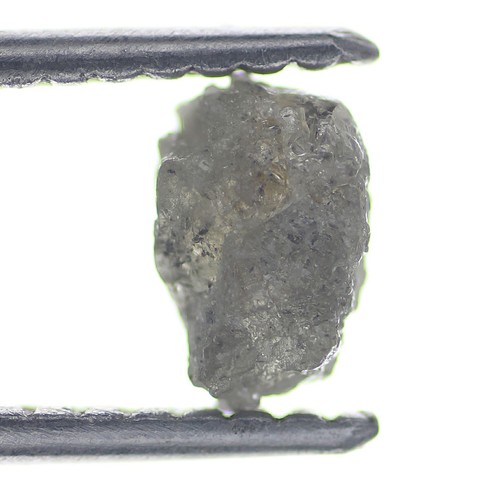 Uncut 0.96 Carat Grey Fancy Natural Loose Rough Raw Translucent Diamond ...
