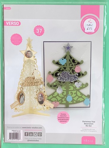 A TONIC STUDIOS DIE OF..CHRISTMAS TREE DECORATION DIE SET | eBay UK