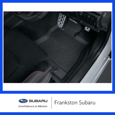 Genuine Subaru WRX Sportswagon & Sedan Rubber Floor Mat Set MY22 ...