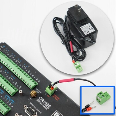 12VDC AC Power Adapter for Campbell Scientific CR1000/CR1000X/CR800 ...