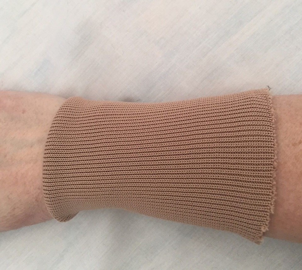 Pair Knit Rib Cuffs Seamless Tubular Cuffing Knitted Fabric - Colour ...