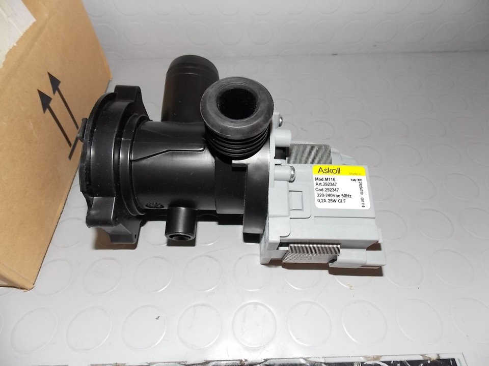 Indesit Ariston Hotpoint Washing Machine Drain Pump Code C00141862 ...