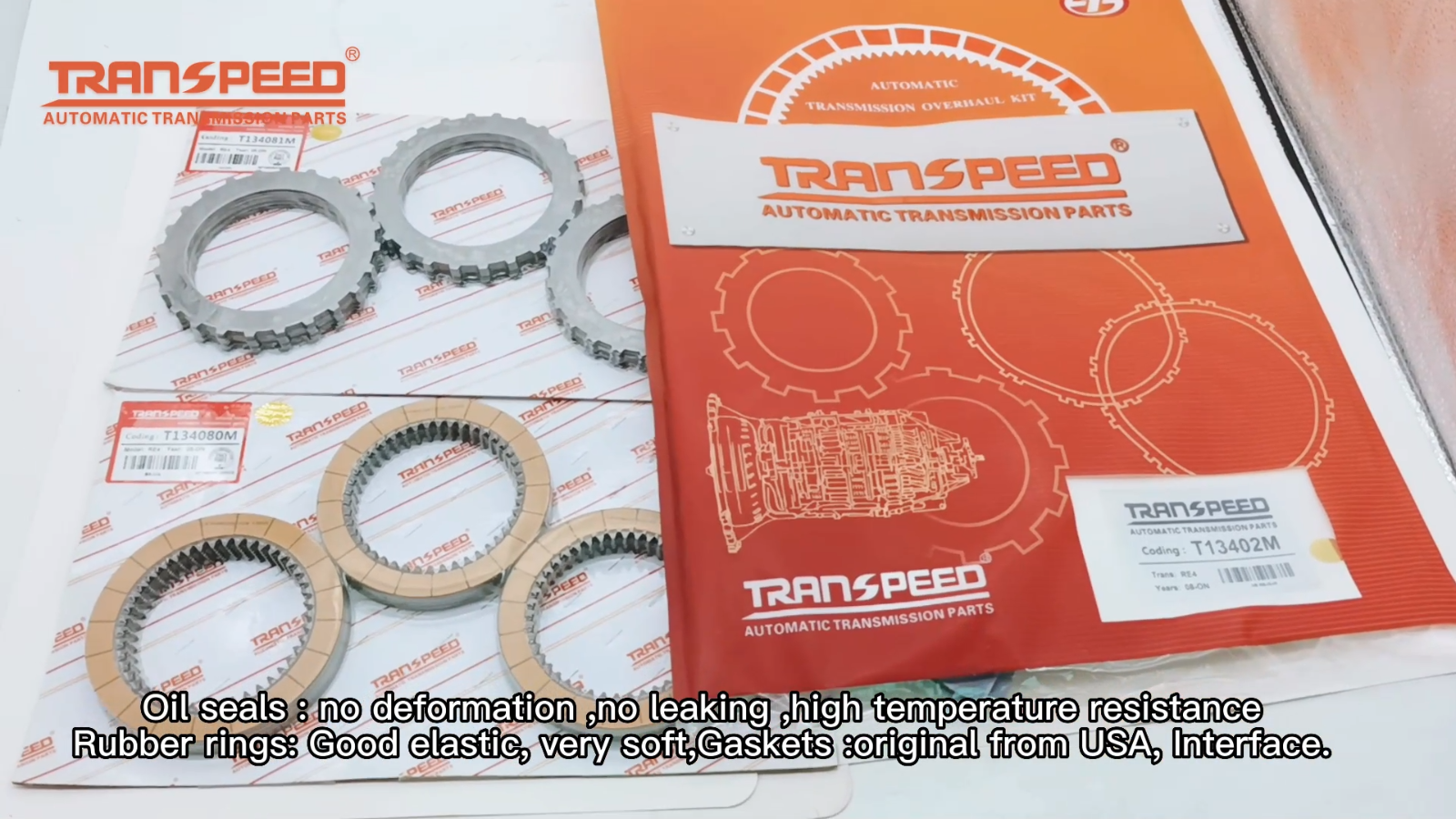 MZHA MZJA BZHA RE4 Transmission Master Rebuild Kit Clutch For HONDA CRV ...