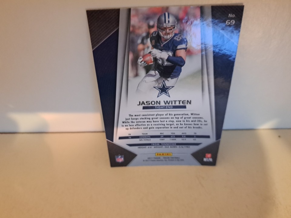 JASON WITTEN 2017 PANINI PRIZM CARD #69 DALLAS COWBOYS Future Hof NM | eBay