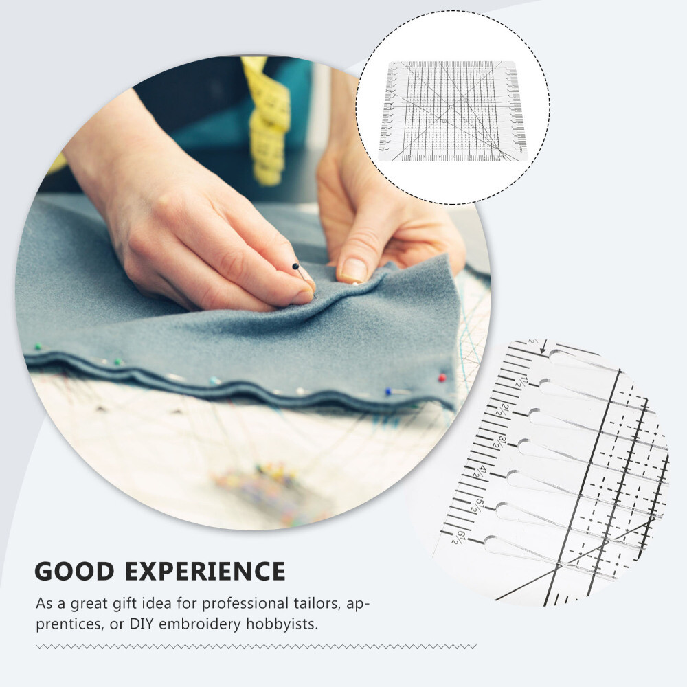 Square Quilting Ruler Patchwork Cutting Craft Projects Measuring Tool ...