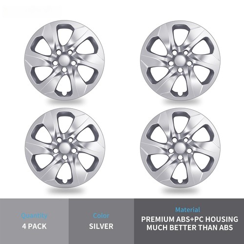 Wheel Hubcaps For 2019-2024 TOYOTA RAV4 Wheel Covers; 17 inch; Set Of 4 ...