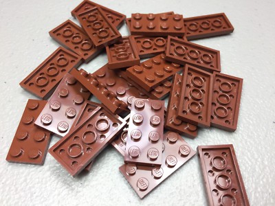 LEGO 2x4 Plates Reddish Brown LOT OF 25 - NEW - 3020 | eBay