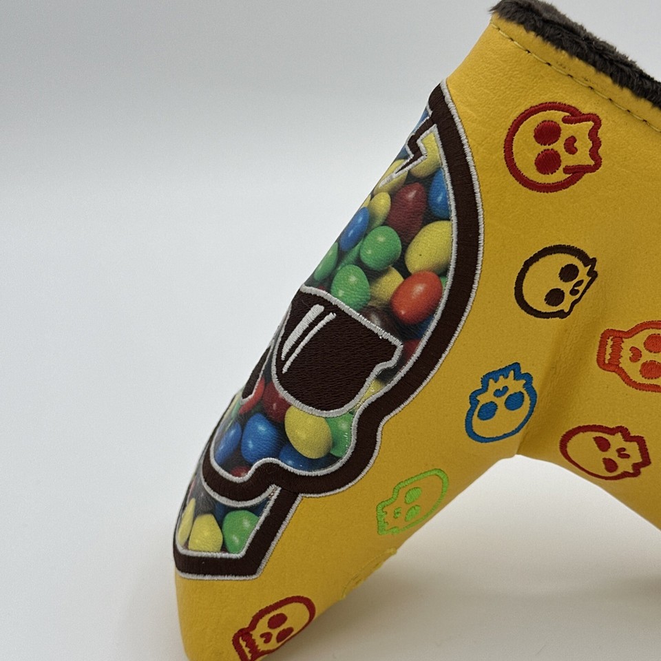 Swag Golf Candy Skull Peanut M&M Blade Putter Cover NOOB 2021 Halloween ...