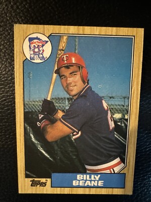 1987 Topps Billy Beane #114 Baseball Card Twins A's Moneyball | eBay