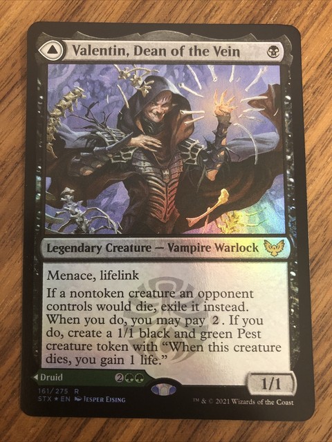MTG Valentin, Dean of the Vein // Lisette, Dean of the Root Strixhaven ...