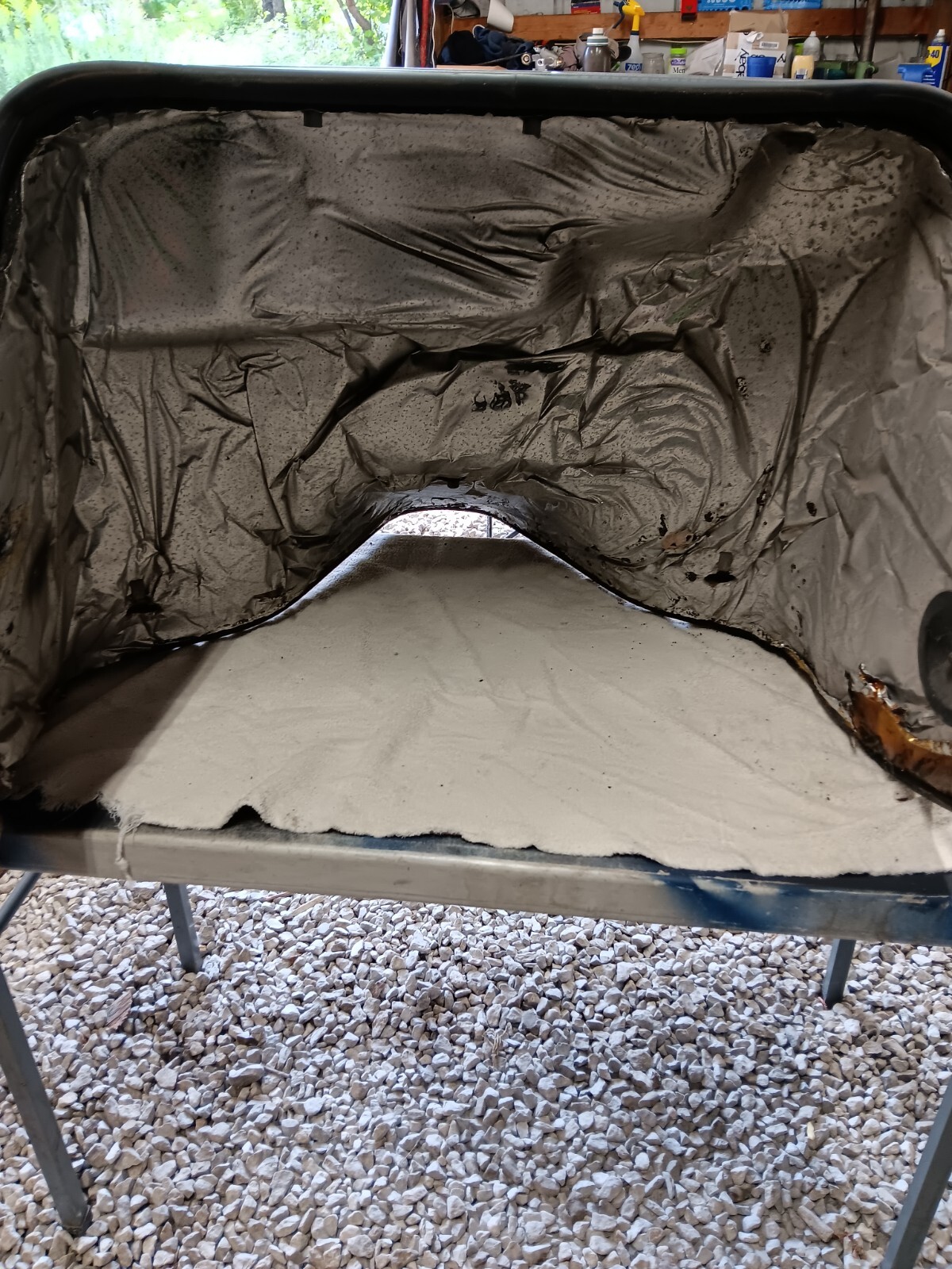 1975-1991 Ford Econoline Van Dog House Center Cover Grey E150 E250 E350 ...