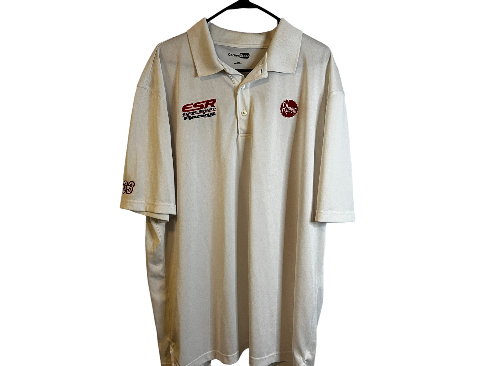 Eddie Sharp Racing Rheem Cale Gale Mens Team Issued Polo Size 2XL | eBay