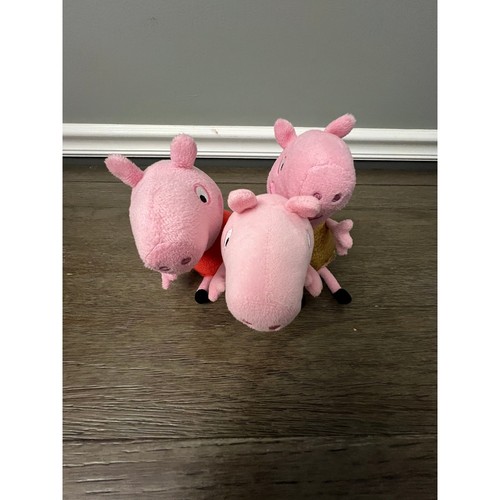 Peppa Pig Lot of 3 with George Plush Set | eBay