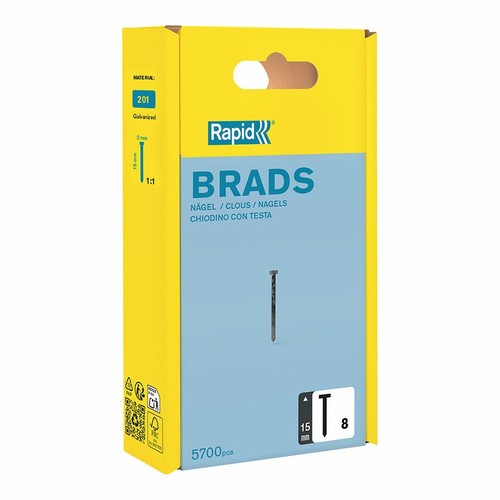 Rapid Nails 15 mm Galvanized [5700 pieces] | eBay