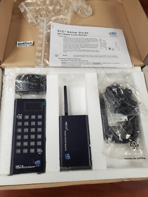 ETC NET 3 Radio Focus wireless Remote Transmitter and Receiver W/ Power ...
