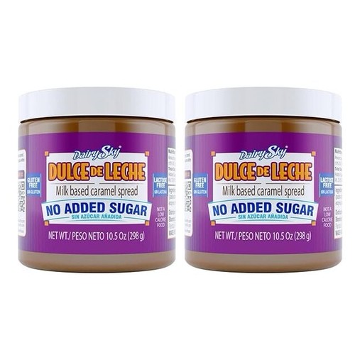 DairySky Dulce de Leche No Added Sugar - 10.5oz Made Real Milk, Gluten ...