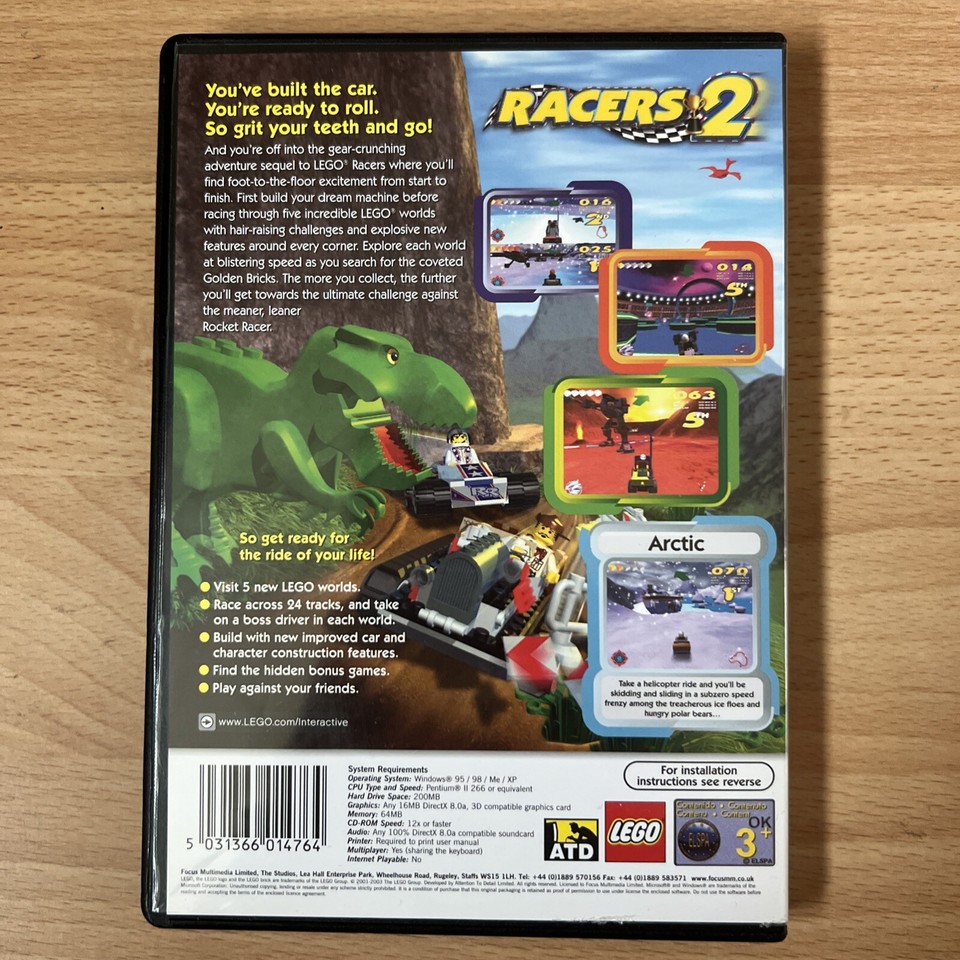 LEGO Racers 2 (Windows PC) [Complete] 5031366014764| eBay