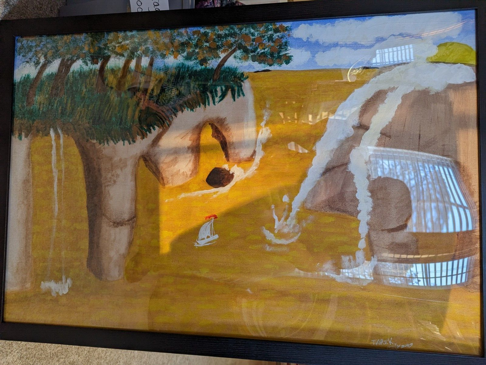 Guantanamo Bay (GITMO) Detainee Painting !!RARE!! | eBay