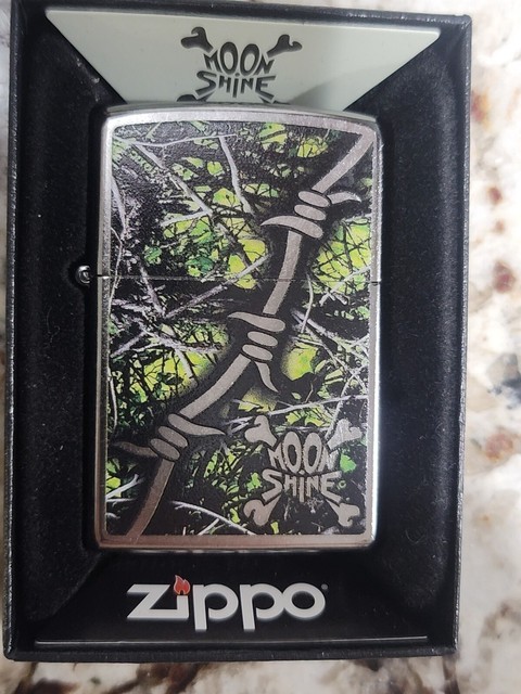 Zippo Moon Shine Toxic Lifestyle Camo Windproof Lighter #29593 for sale ...