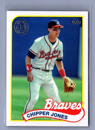 2024 Series 1 89' Topps Baseball #89B-76 Chipper Jones Atlanta Braves ...