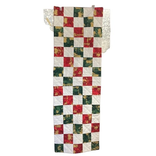 Handcrafted Cottage Core Cabin Core Folk Art Quilted Table Runner Wall ...