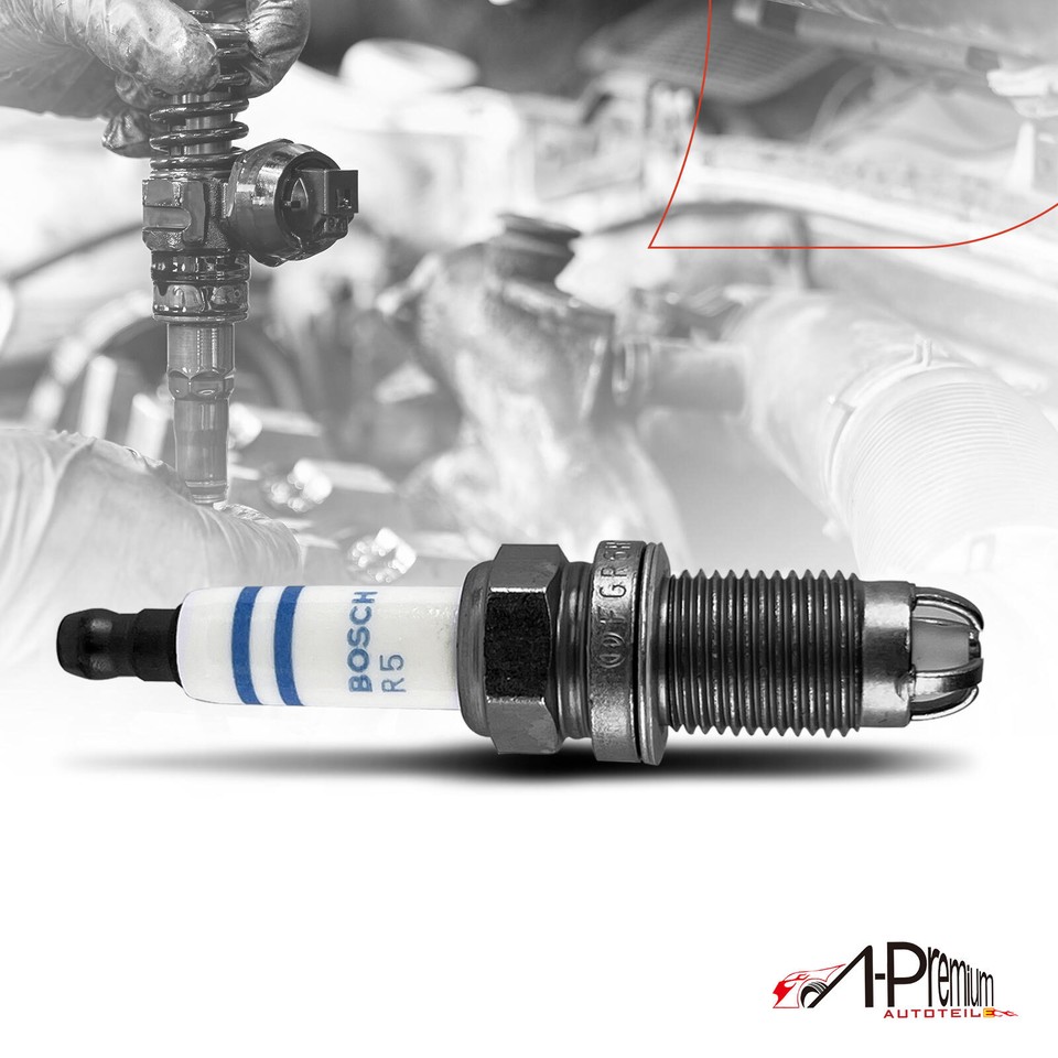 4X BOSCH 0242240590 ZÜNDKERZEN FÜR AUDI A2 A3 VW GOLF JETTA PASSAT POLO ...