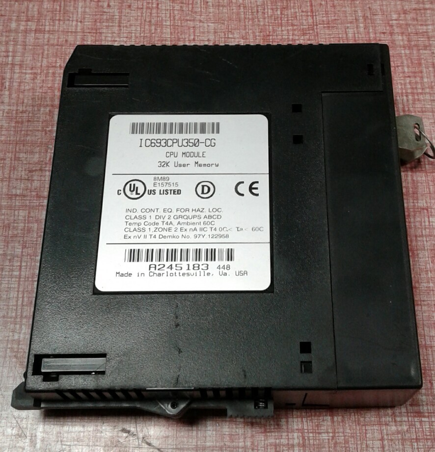 GE FANUC IC693CPU350-CG CPU MODULE UPS RED | eBay