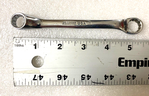 Snap-on Tools XSM1112 11mm x 12MM 12-Point 10° Offset Double Box Wrench ...