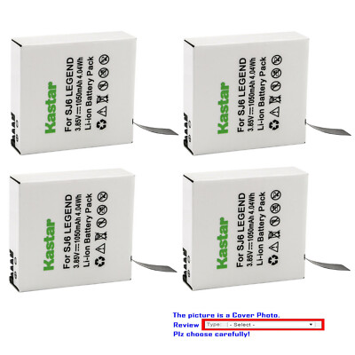 Kastar Replacement Battery for SJCAM SJ6 Legend 4K Sport Action Camera ...
